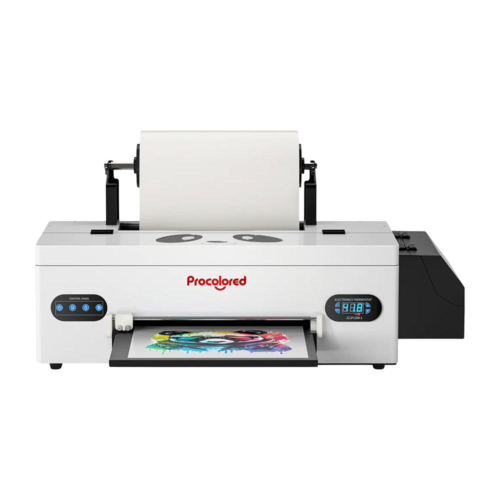 Procolored F13 Panda DTF Direct-to-Film L1800 A3 Printer Bundle — Print ...